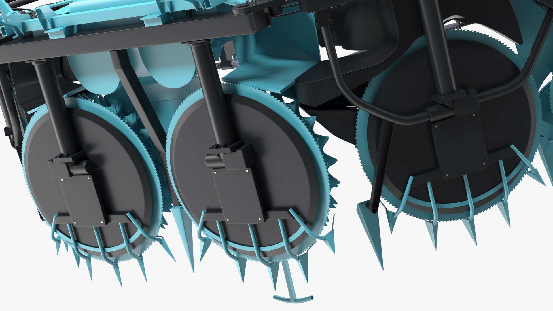 Harvester Corn Header Semi-Folded 3D - TurboSquid 1953266