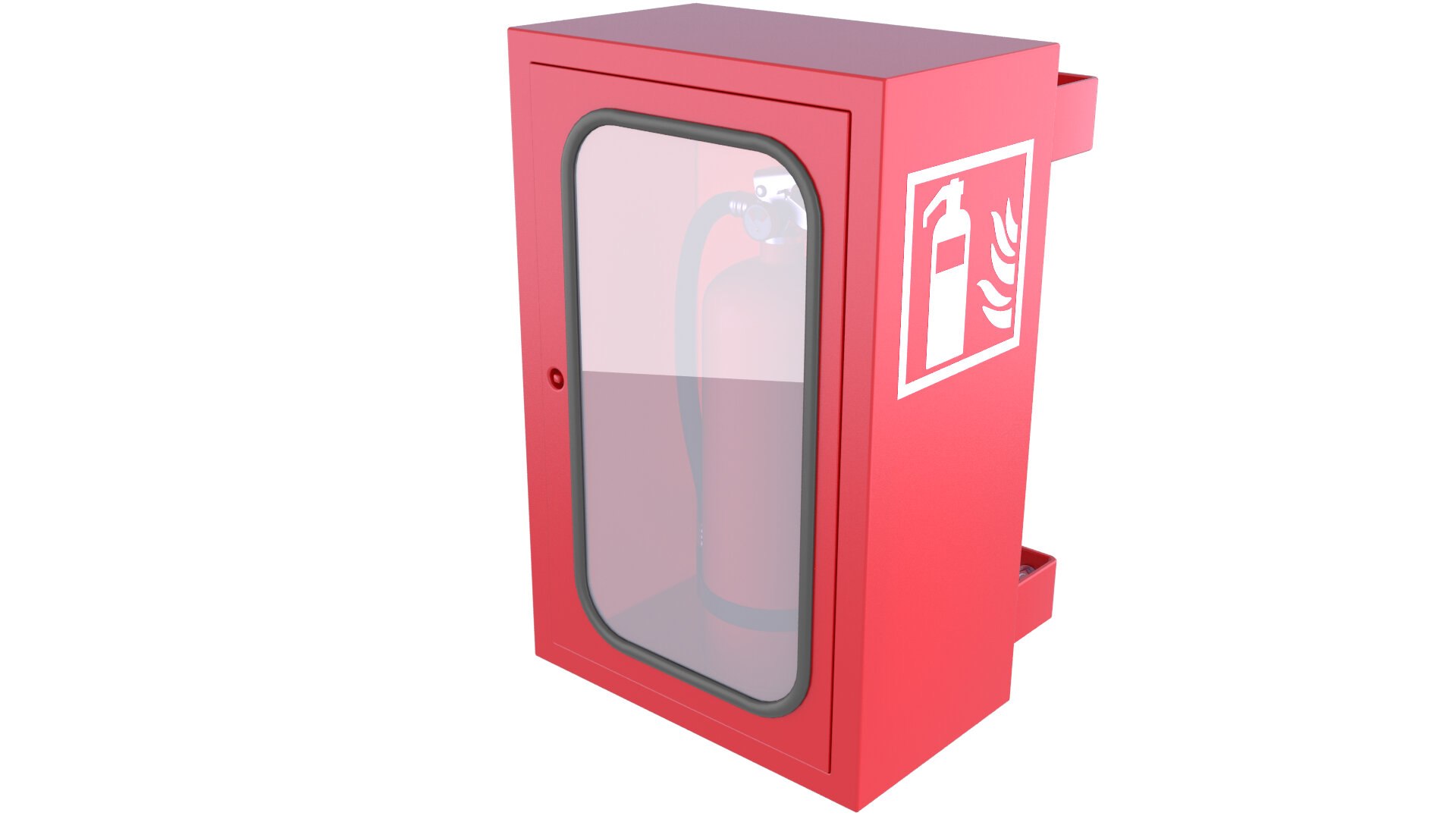 Box emergency extinguisher 3D model - TurboSquid 1702067