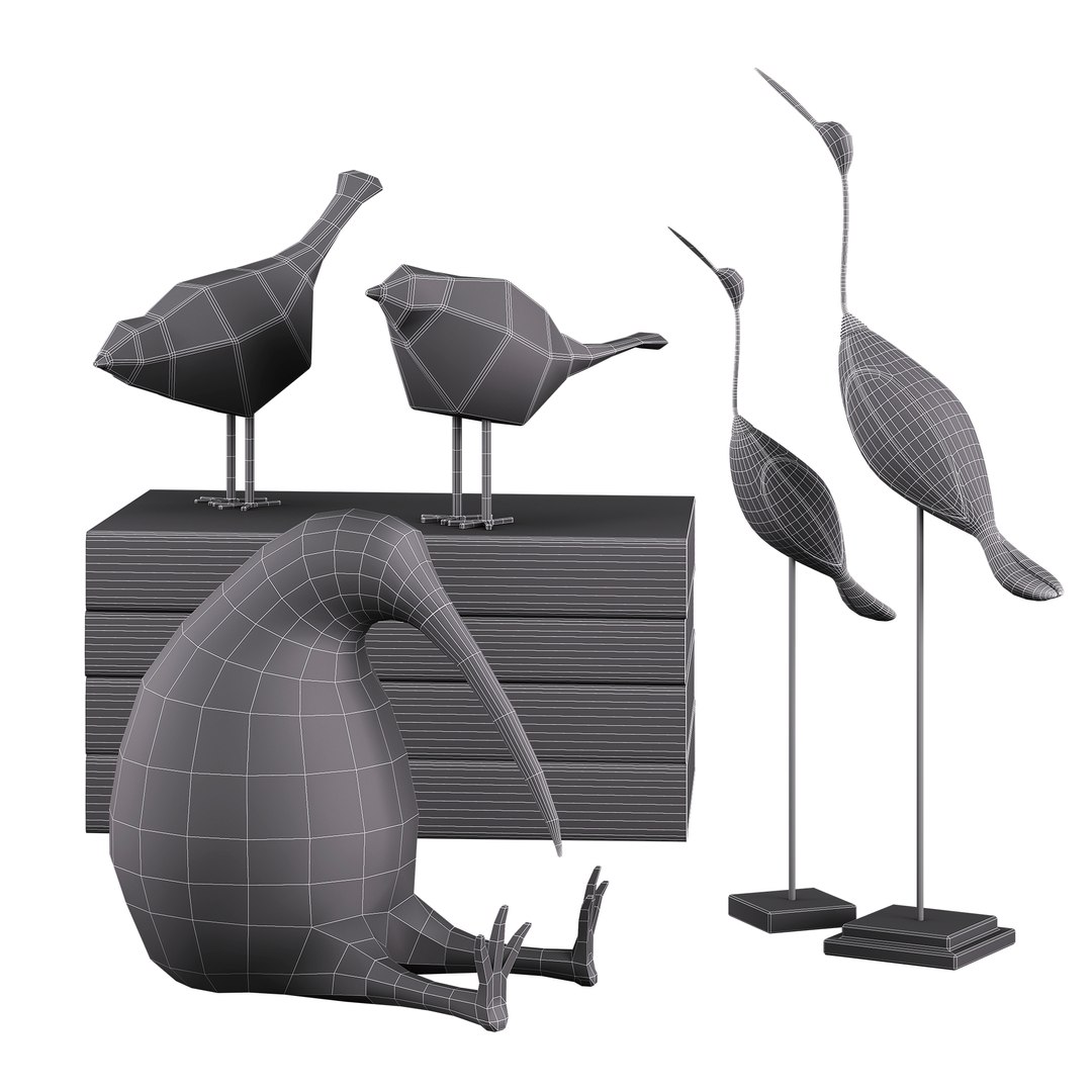 Birds Model - TurboSquid 2429832
