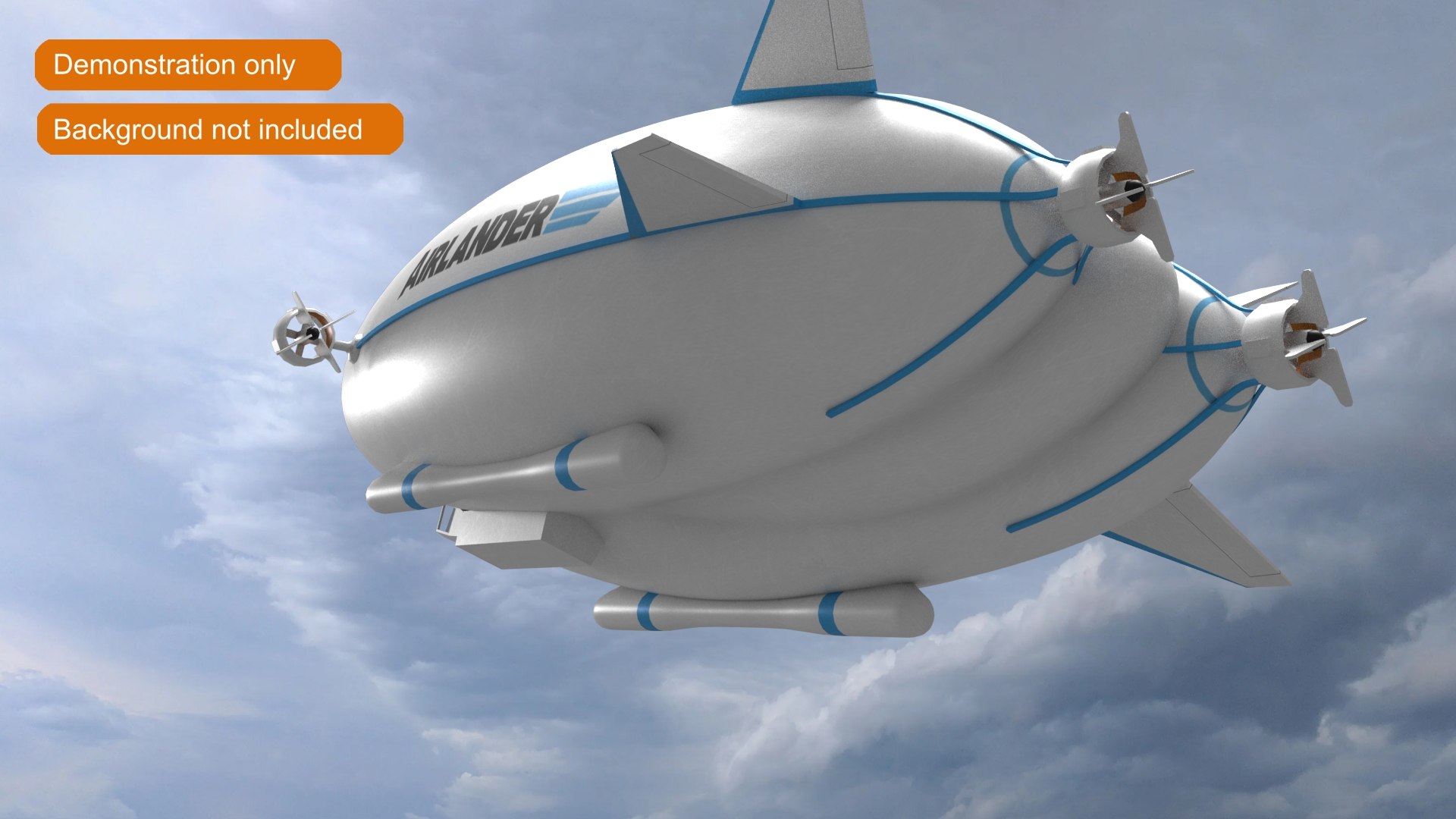 Airlander HAV Model - TurboSquid 2200538