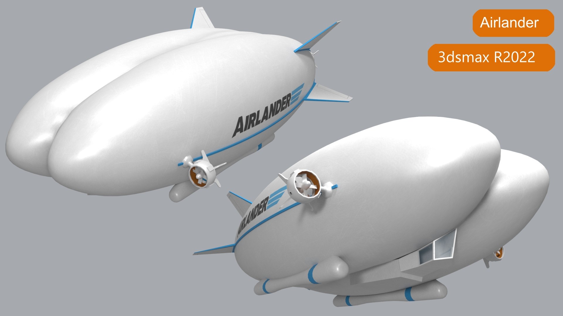 Airlander HAV Model - TurboSquid 2200538