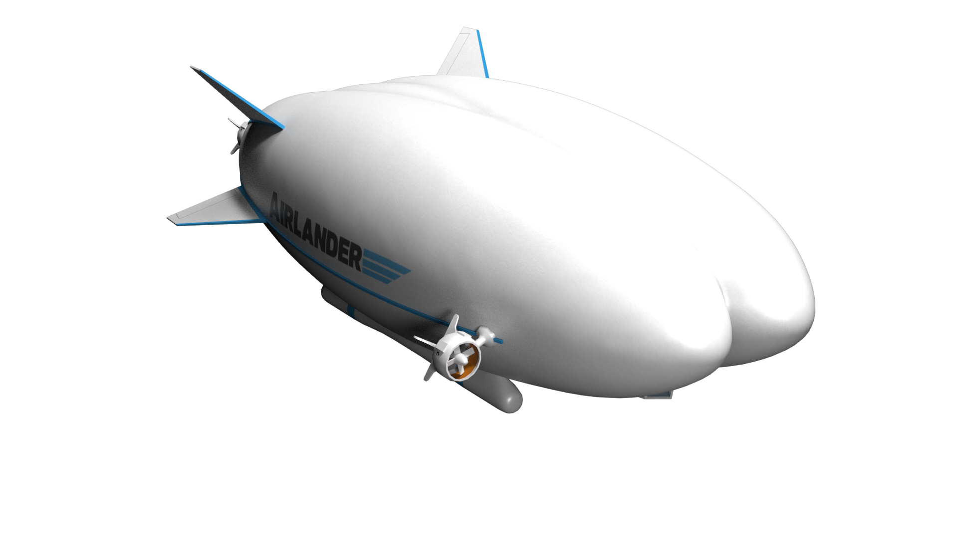 Airlander HAV Model - TurboSquid 2200538