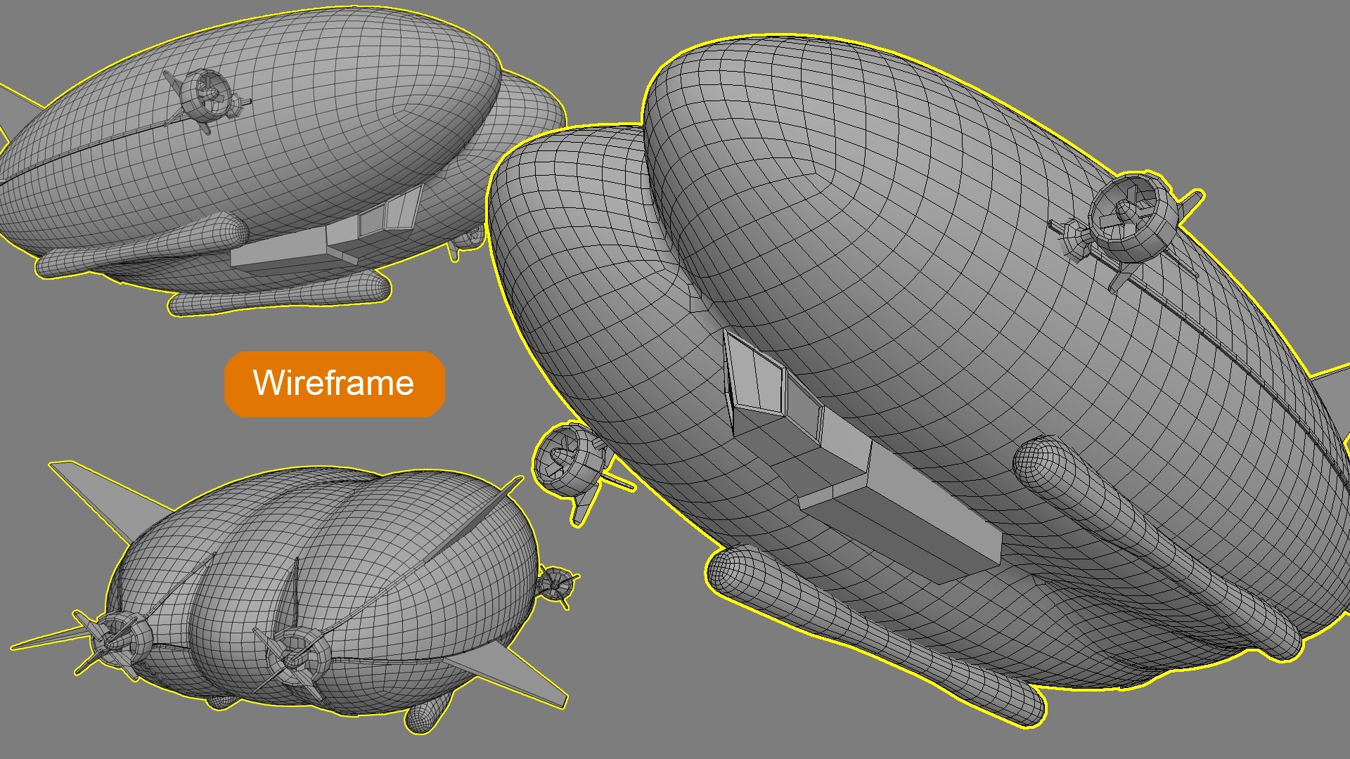 Airlander HAV Model - TurboSquid 2200538