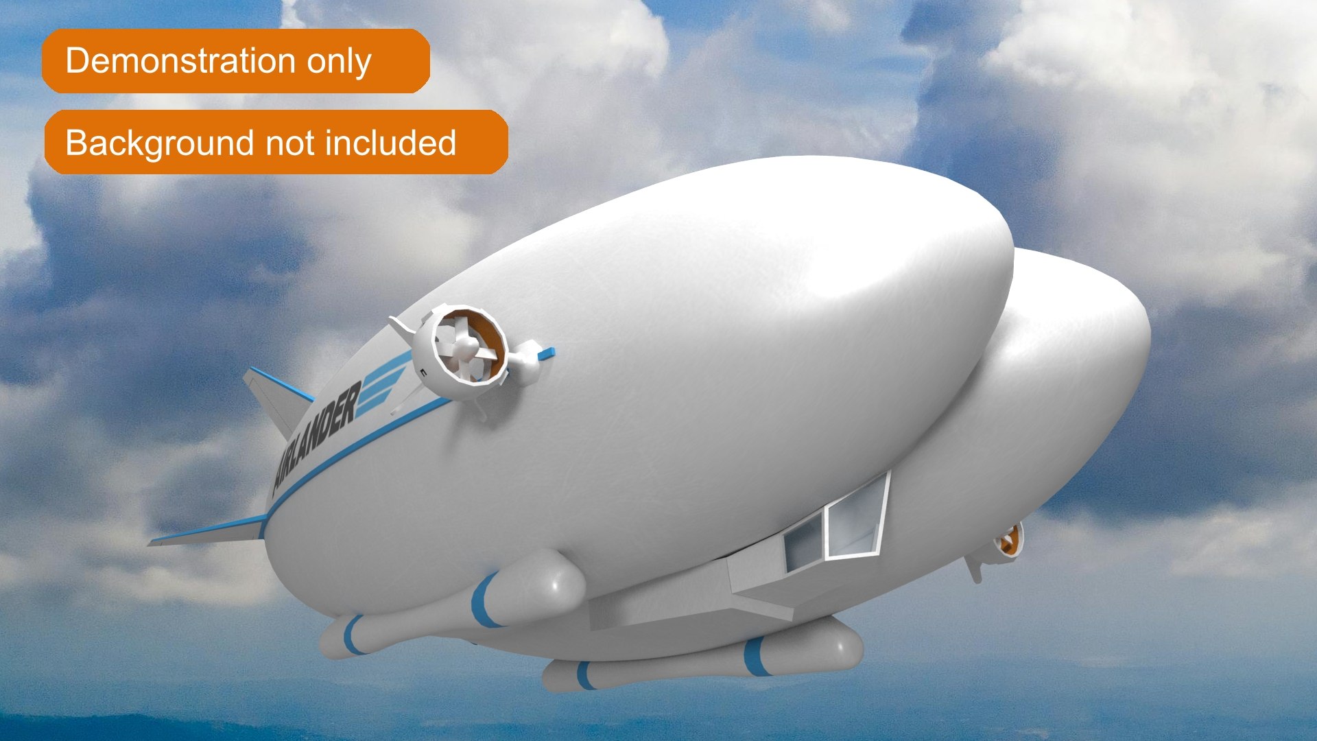 Airlander HAV Model - TurboSquid 2200538