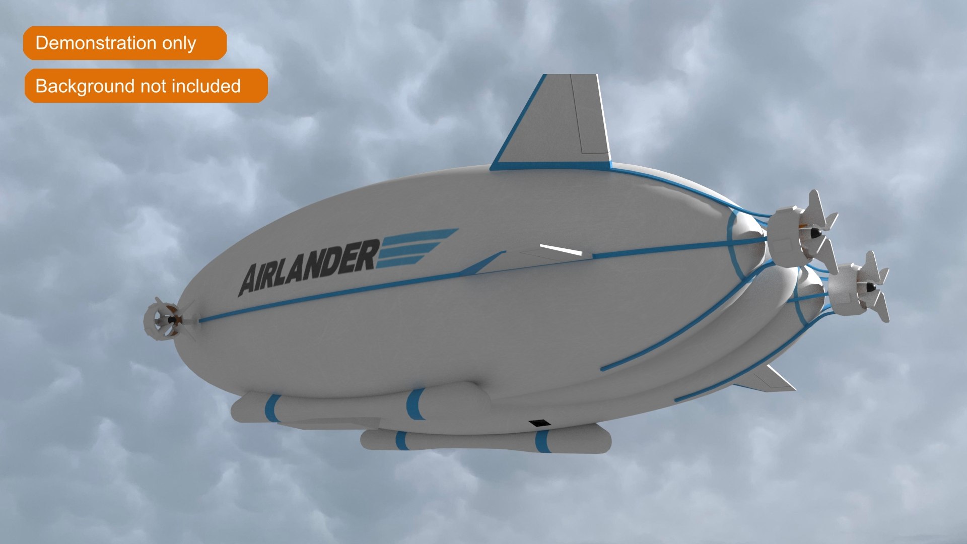 Airlander HAV Model - TurboSquid 2200538