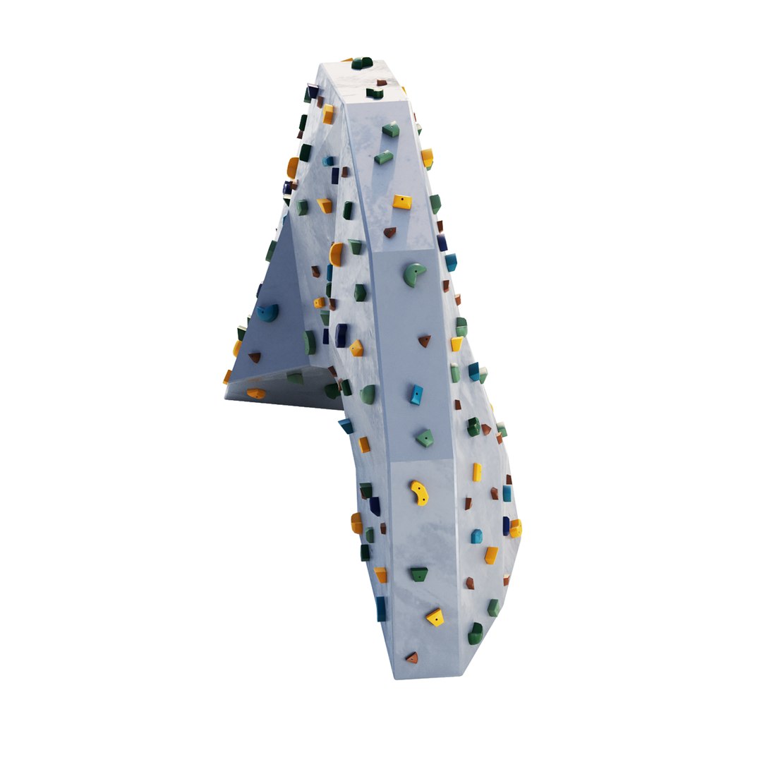 Climbing Wall 3D Model - TurboSquid 2337278