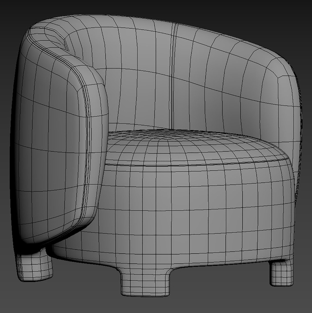 3D TARU Easy chair By Ligne Roset - TurboSquid 2112801