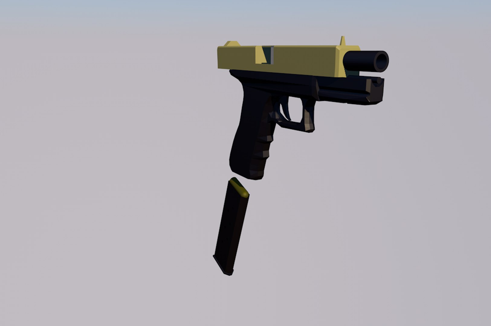 free glock 18c 3d model