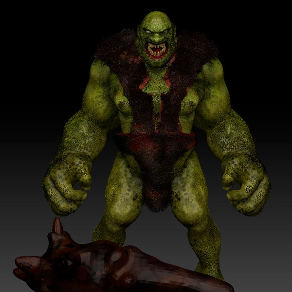 3d troll model