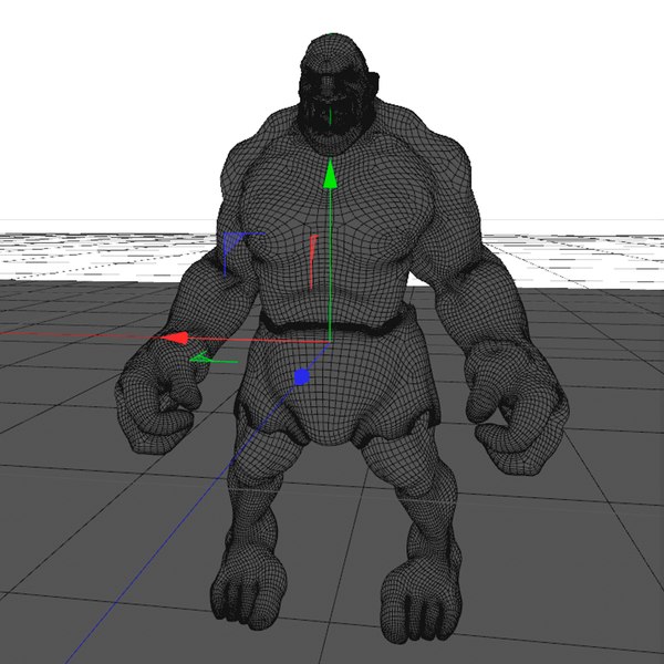 3d troll model