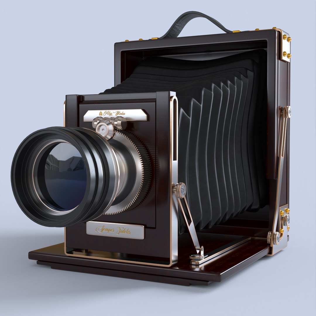 VINTAGE CAMERA 3D Model - TurboSquid 1915343