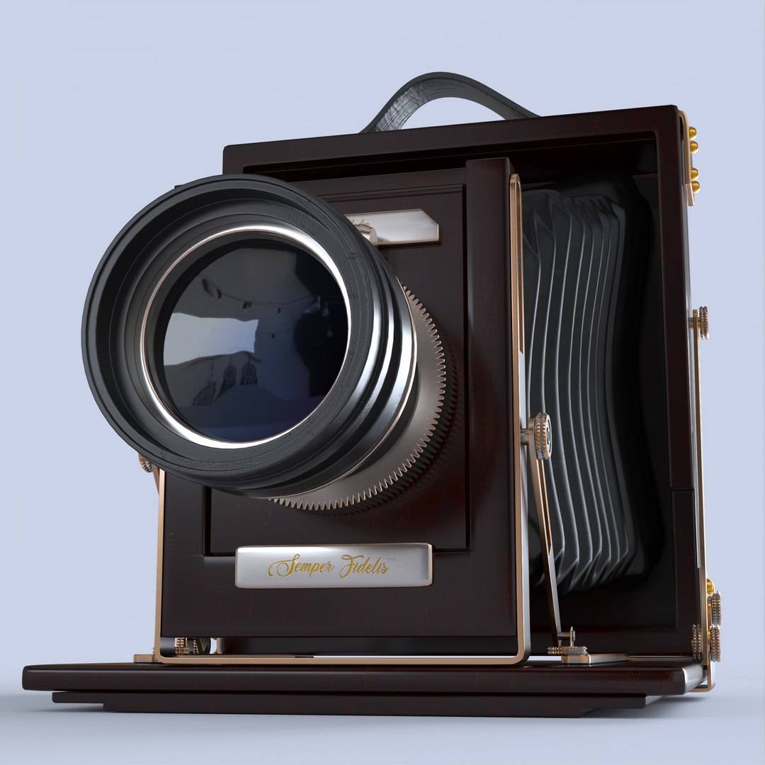 VINTAGE CAMERA 3D Model - TurboSquid 1915343