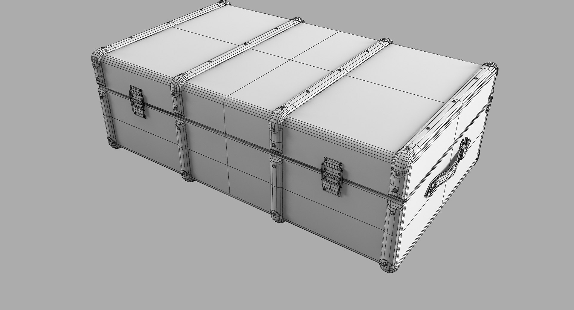 3D 1920 Cabin Trunk Car - TurboSquid 1393198