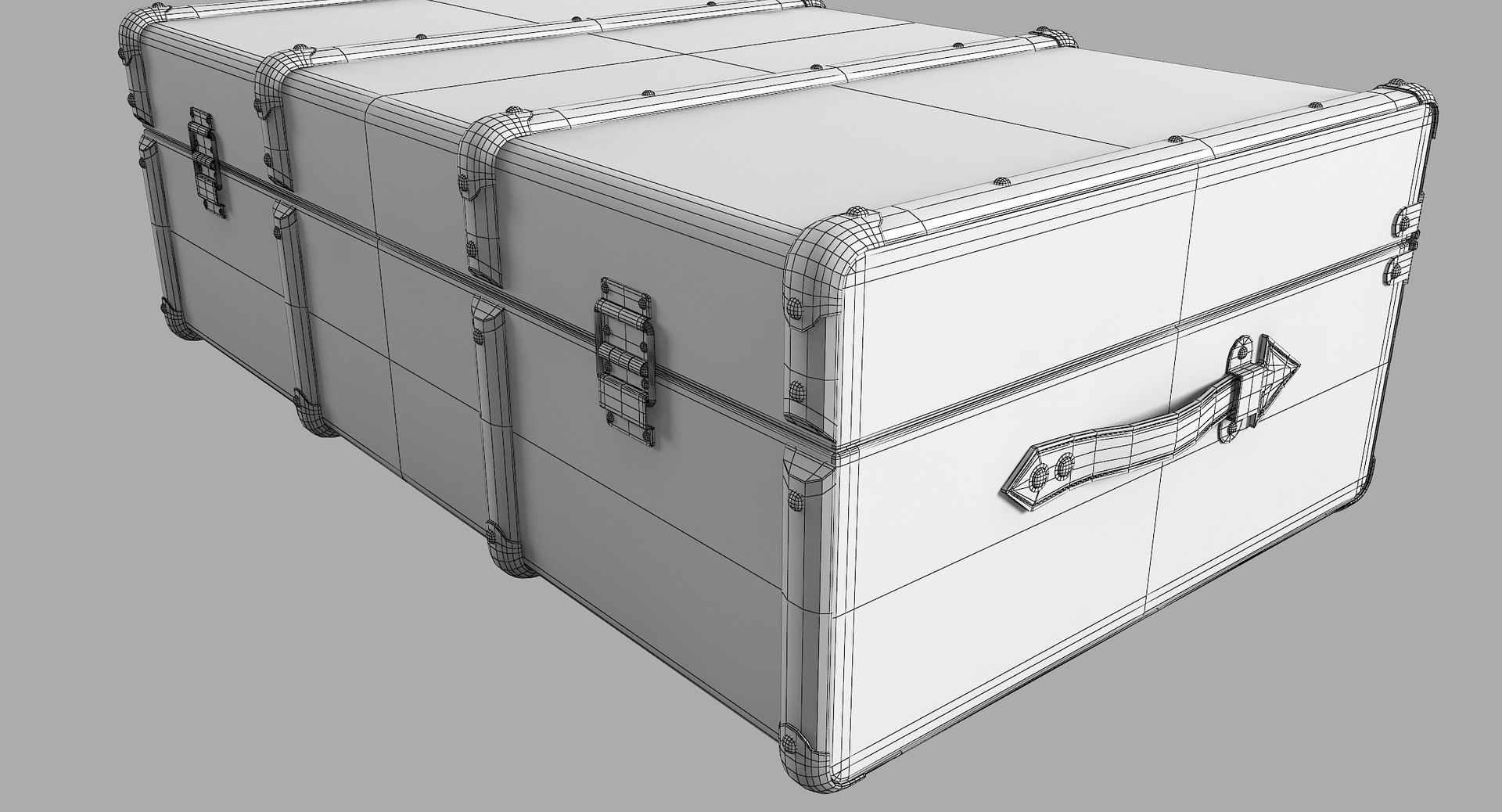 3D 1920 Cabin Trunk Car - TurboSquid 1393198