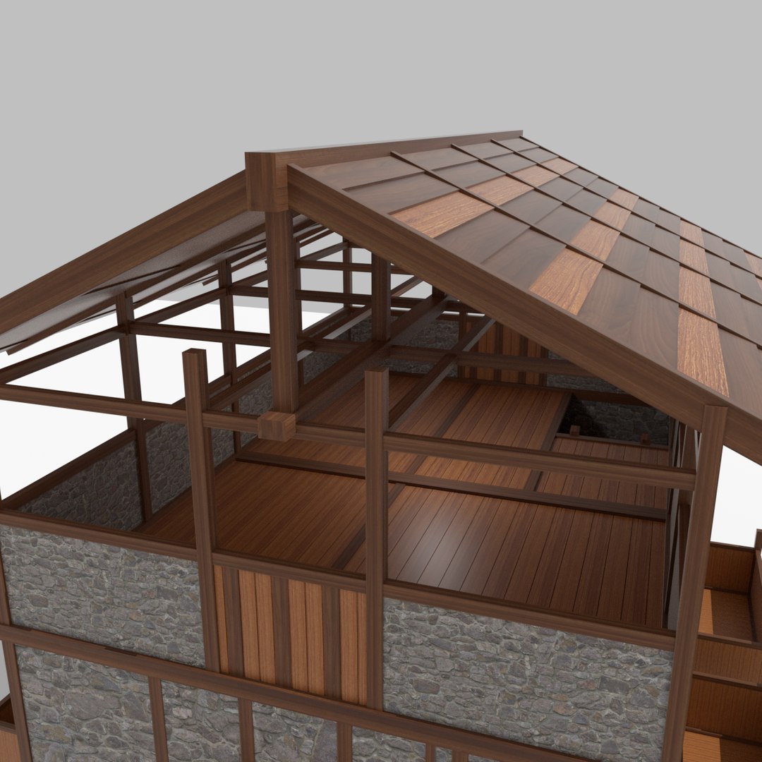 Medieval Outpost Building Interior Model - TurboSquid 1276734