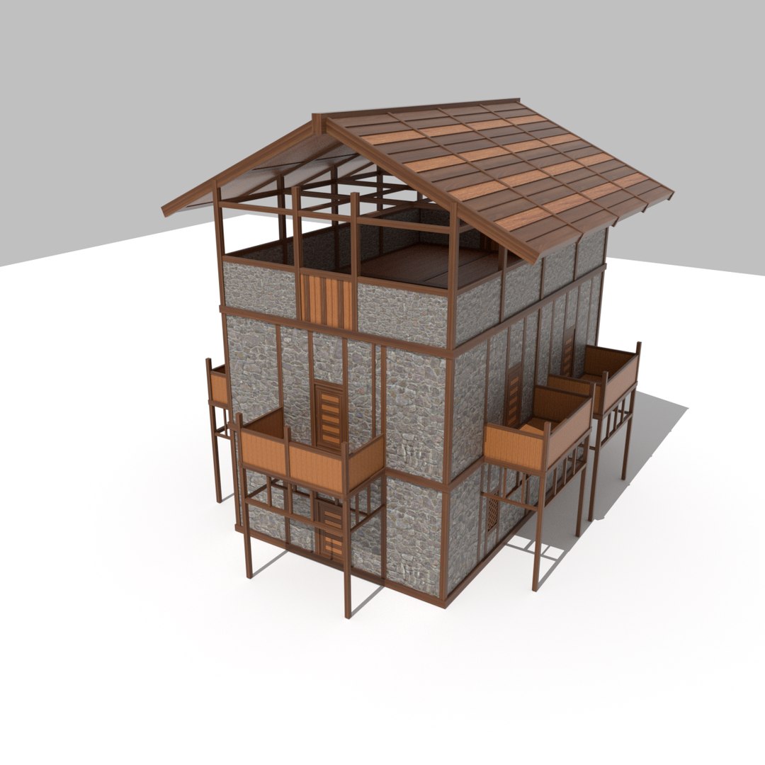 Medieval Outpost Building Interior Model - TurboSquid 1276734