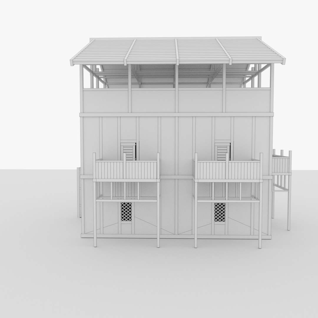 Medieval Outpost Building Interior Model - TurboSquid 1276734