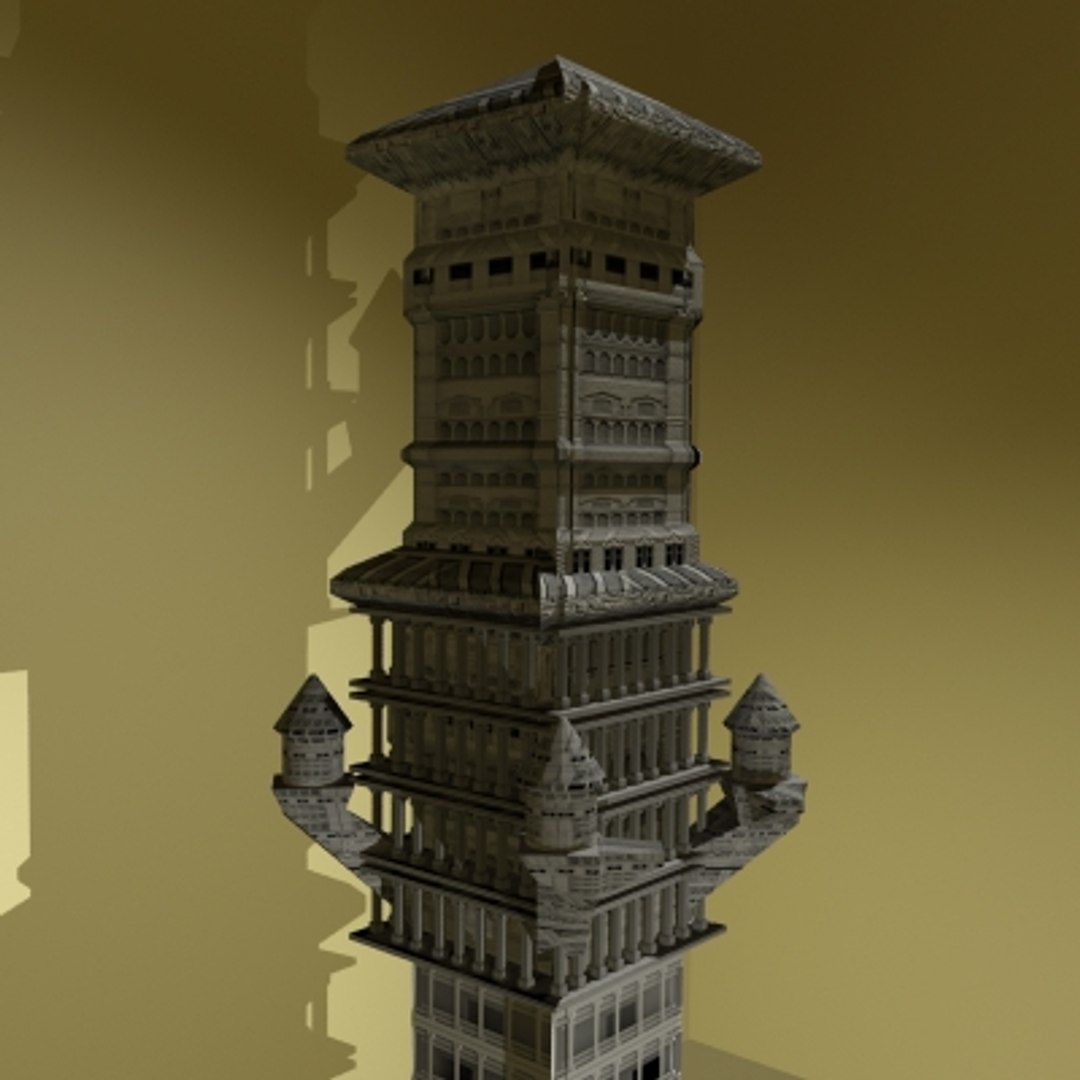 3ds max fantasy tower