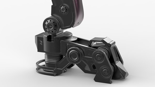 3D model SciFi Robot Foot - TurboSquid 2013731