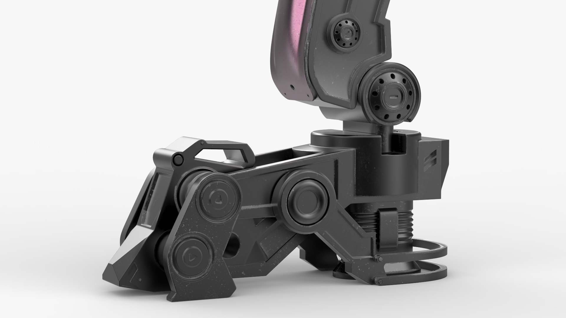 3D model SciFi Robot Foot - TurboSquid 2013731