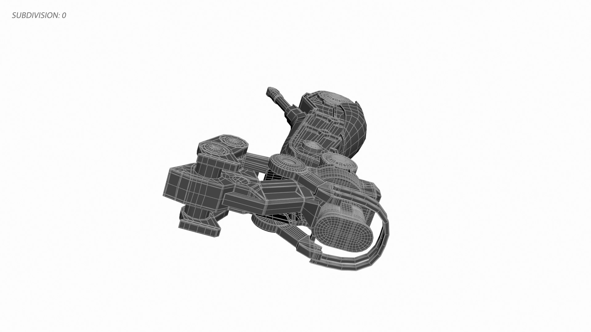 3D model SciFi Robot Foot - TurboSquid 2013731