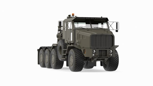 3D Truck Tractor for Military Purpose - TurboSquid 1998663