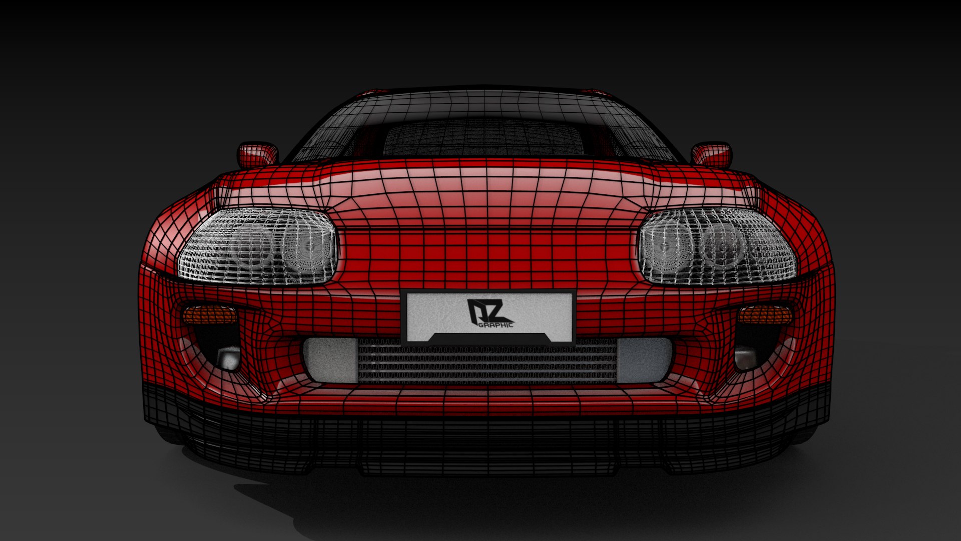 Toyota Supra Mk4 Wheels 3d Model