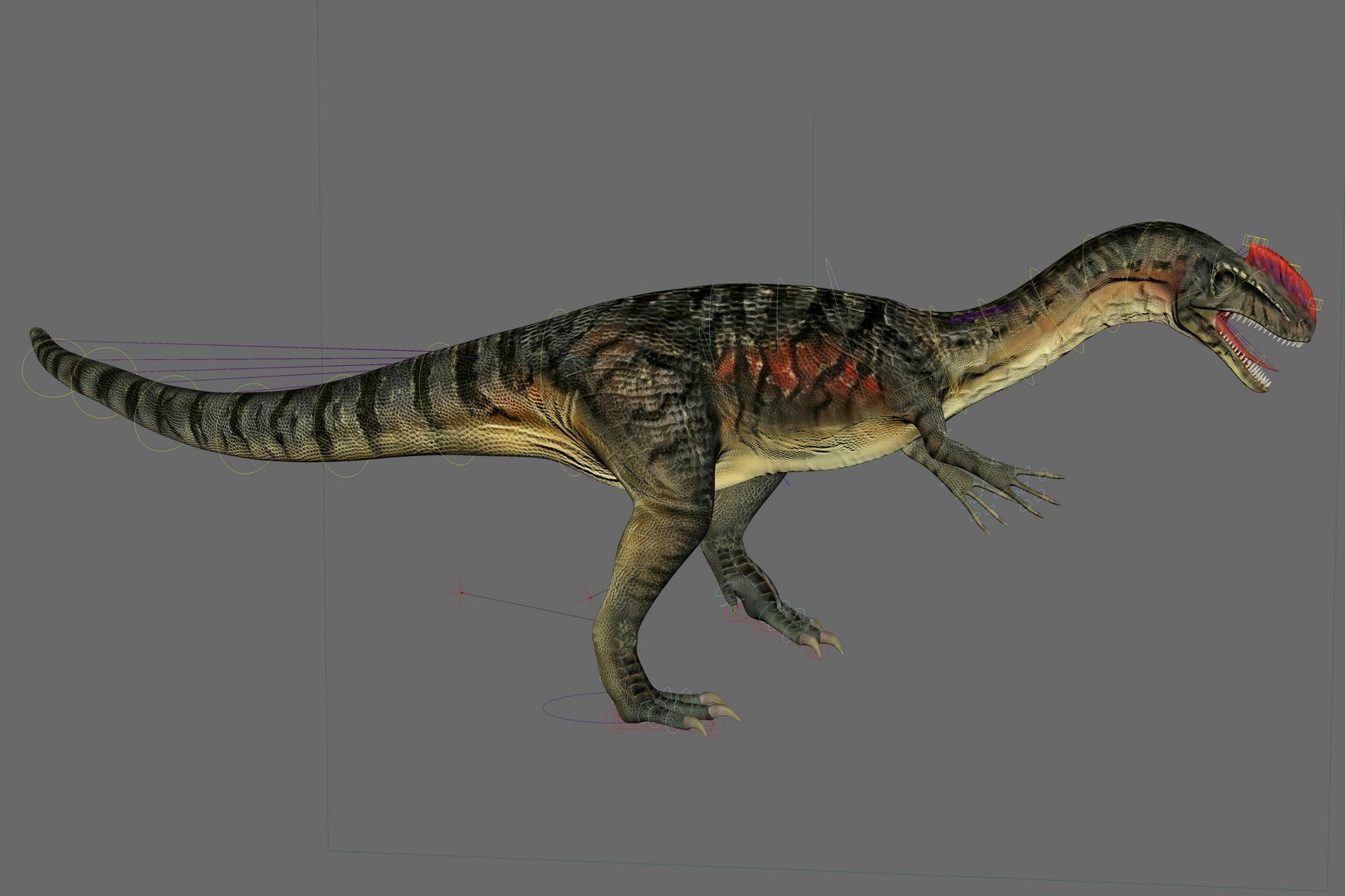 3D Zupaysaurus Dinosaur Triassic Animal - TurboSquid 2335984
