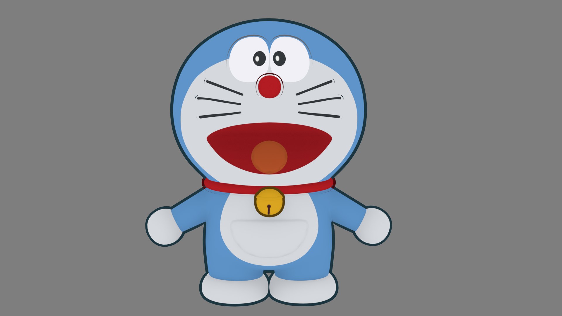 3D DORAEMON 3D MODEL Cartoon Character 3D Model - TurboSquid 2162209