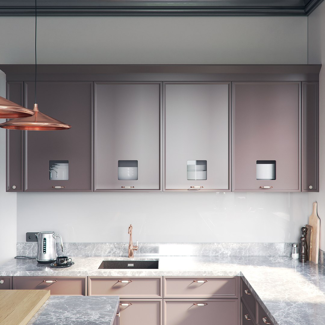 3D Scene Ready Render Kitchen Model - TurboSquid 1431414