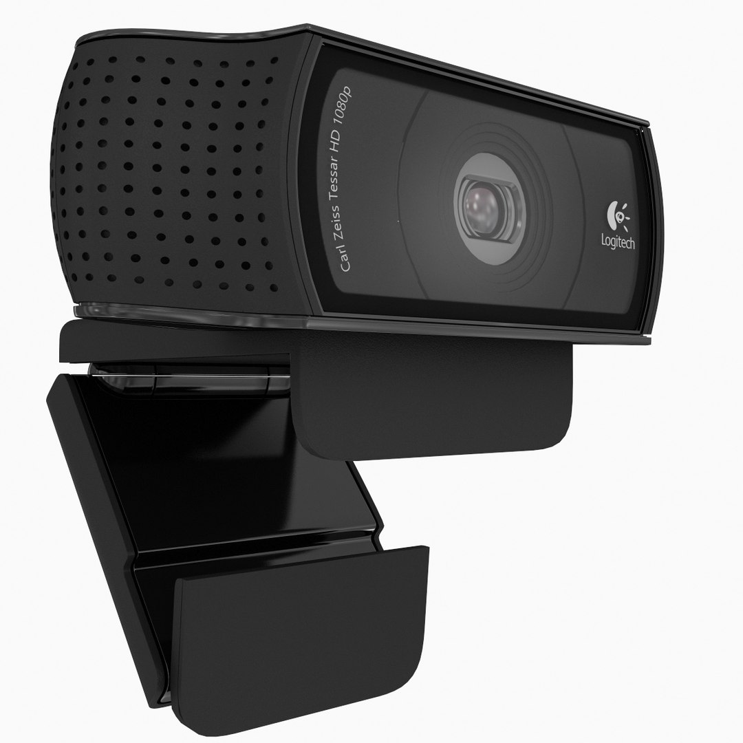 3d Max Webcam Logitech Hd Pro
