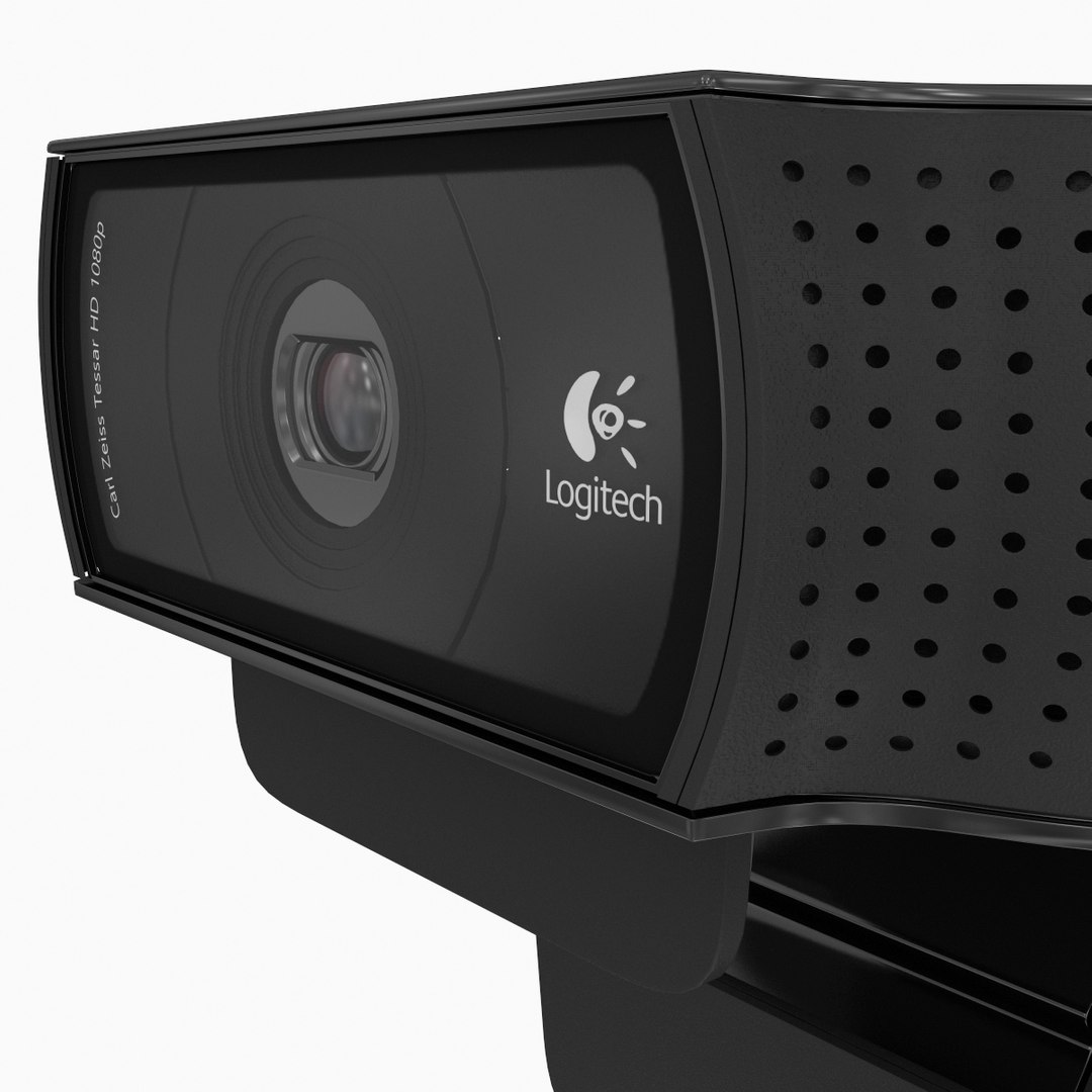 3d Max Webcam Logitech Hd Pro
