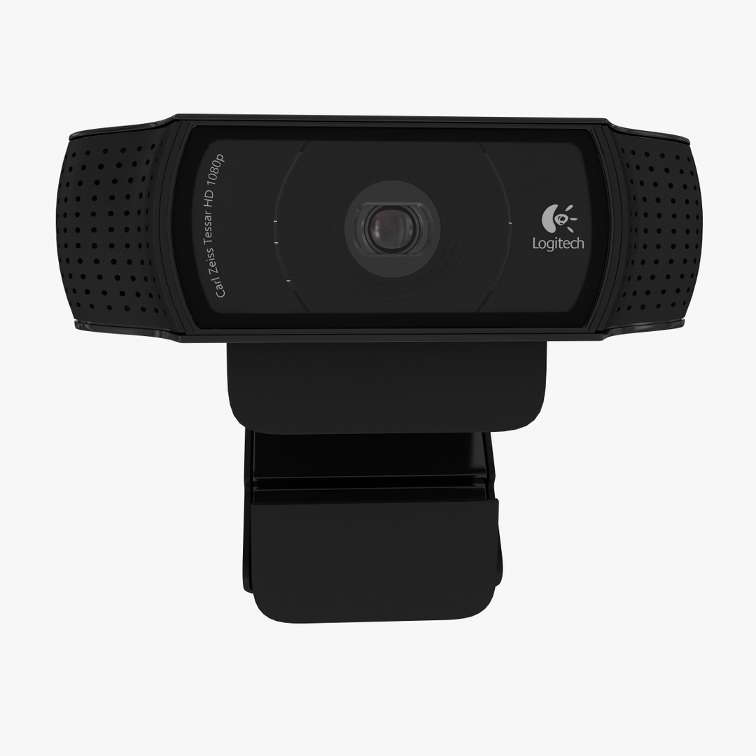 3d Max Webcam Logitech Hd Pro