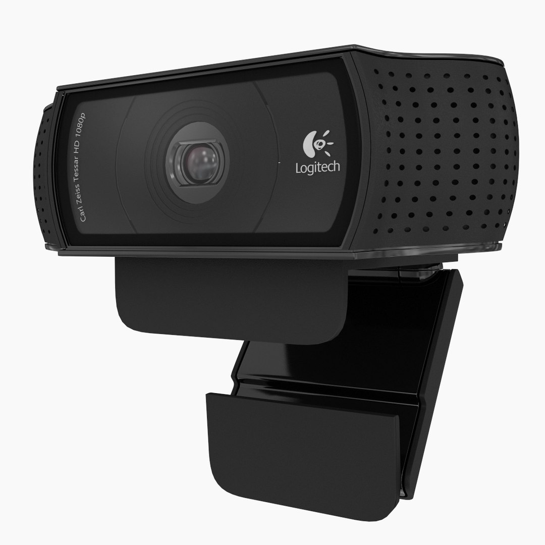3d Max Webcam Logitech Hd Pro