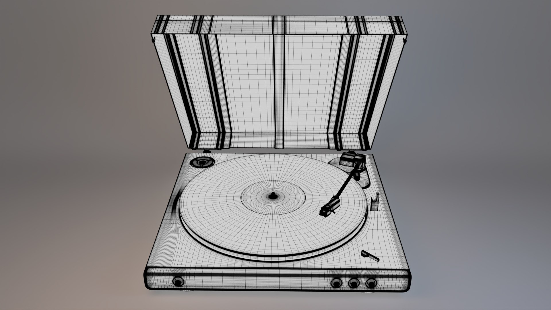3D Turntable Record Model 3D - TurboSquid 2247815