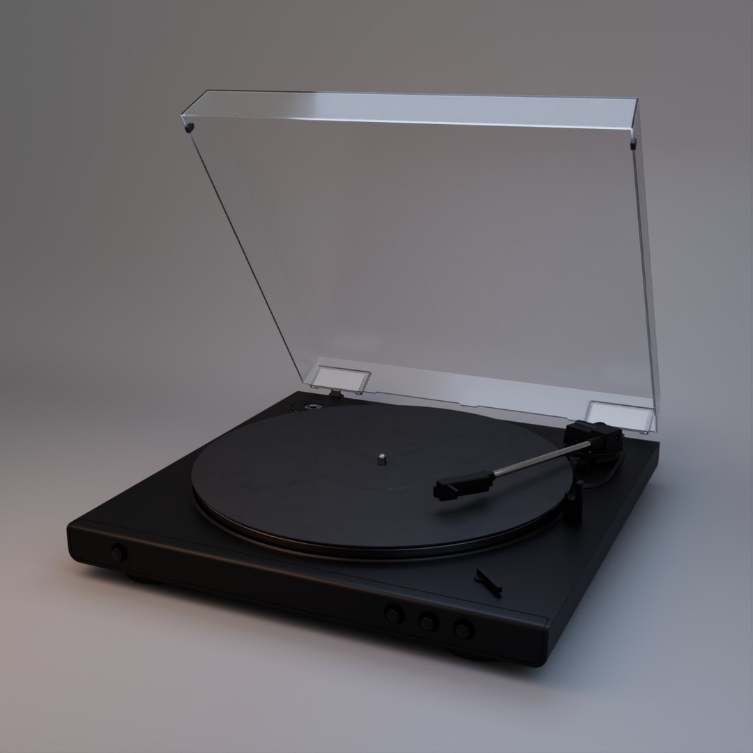 3D Turntable Record Model 3D - TurboSquid 2247815