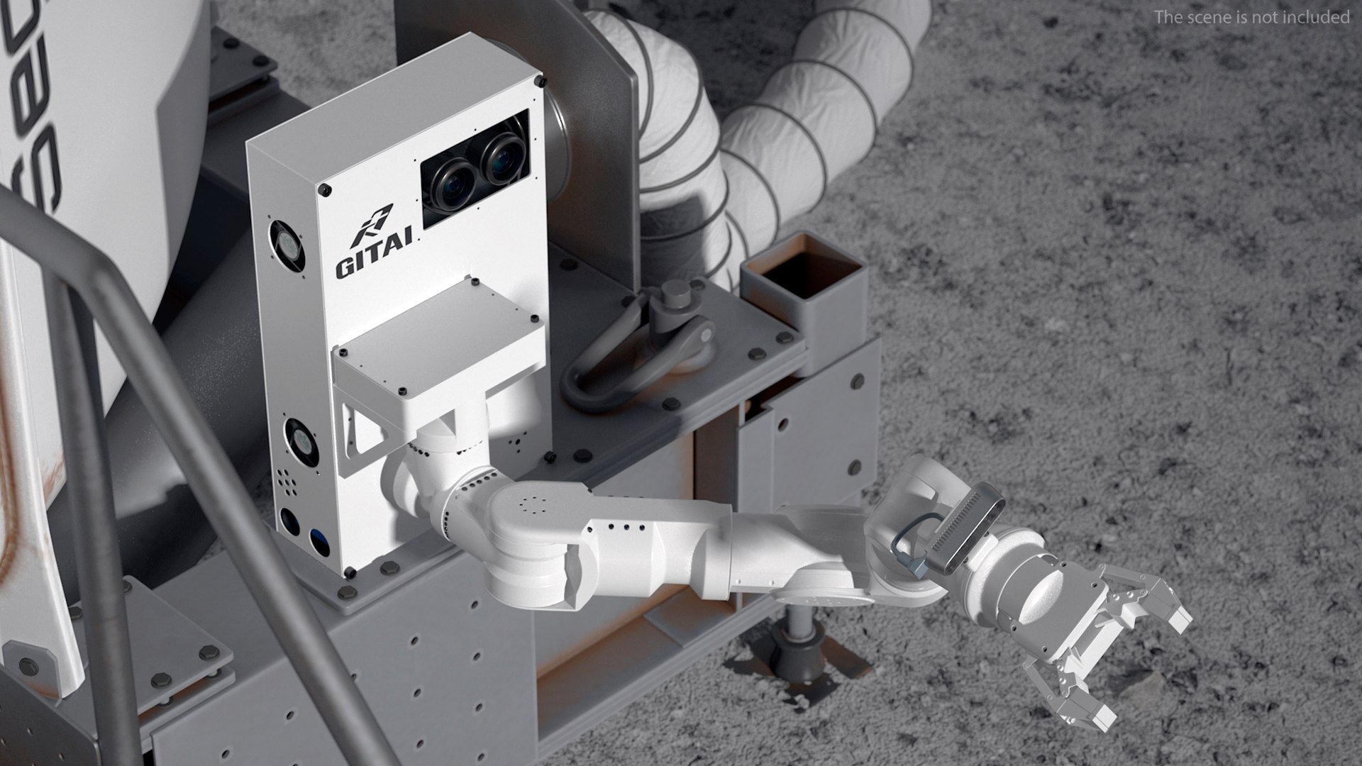 3D GITAI S1 Space Robot Rigged - TurboSquid 1947998