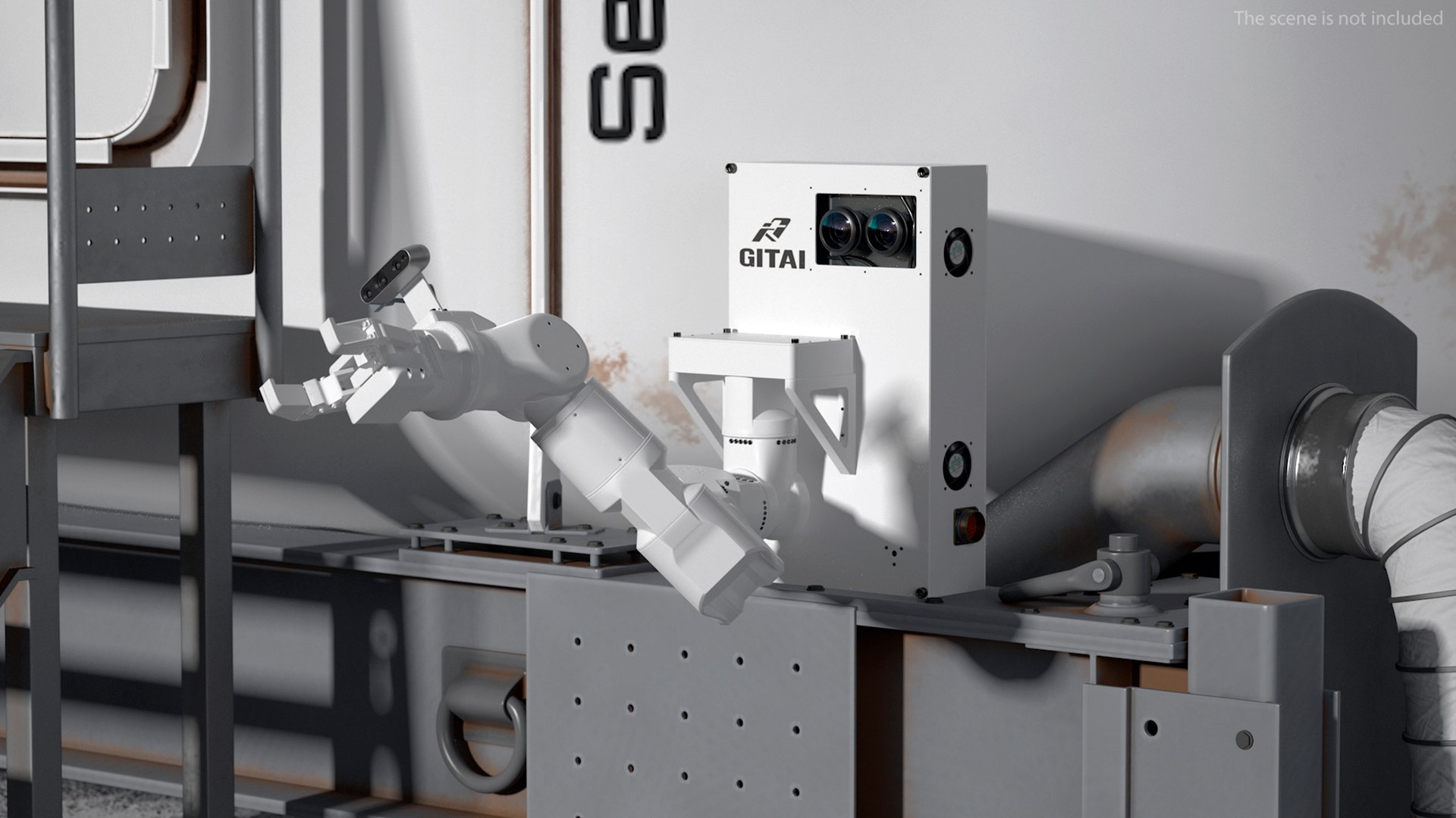 3D GITAI S1 Space Robot Rigged - TurboSquid 1947998