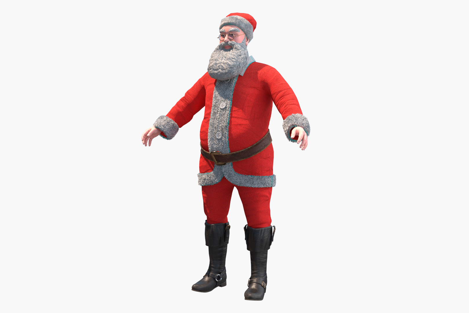 3D Santa Claus - TurboSquid 1825049