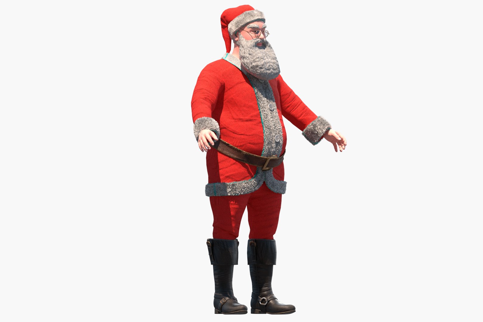 3D Santa Claus - TurboSquid 1825049