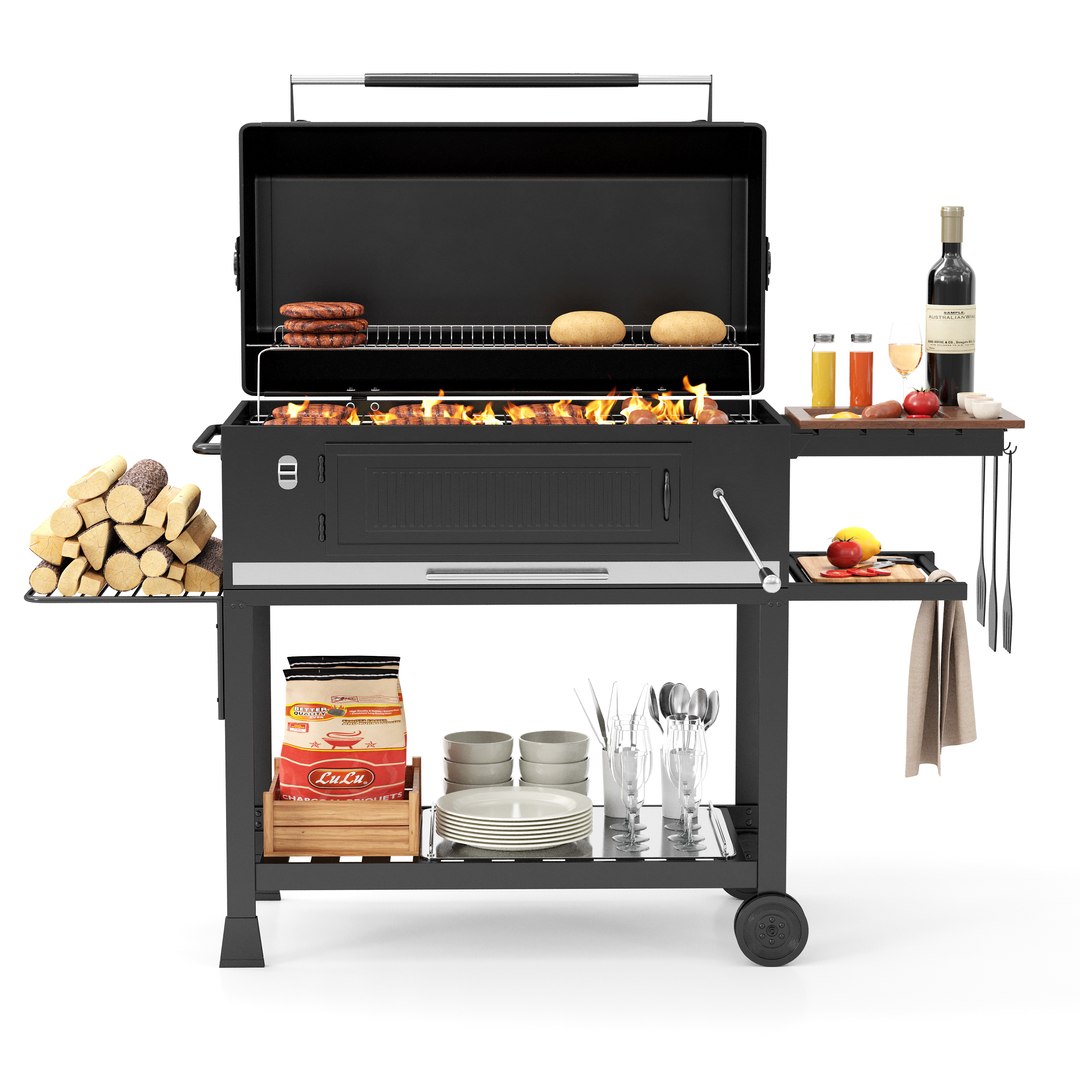 Barbecue 22 3D model - TurboSquid 2014574