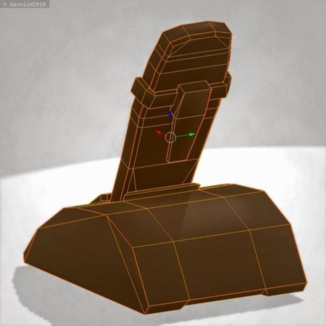 wireless office phone 3d dxf