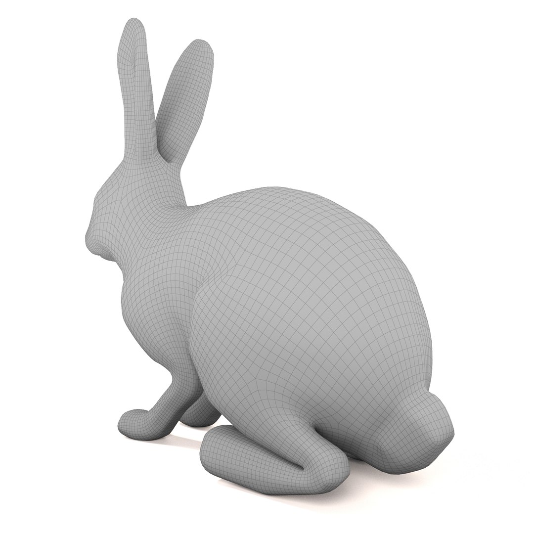 Fabric Rabbit 3D model - TurboSquid 1903790