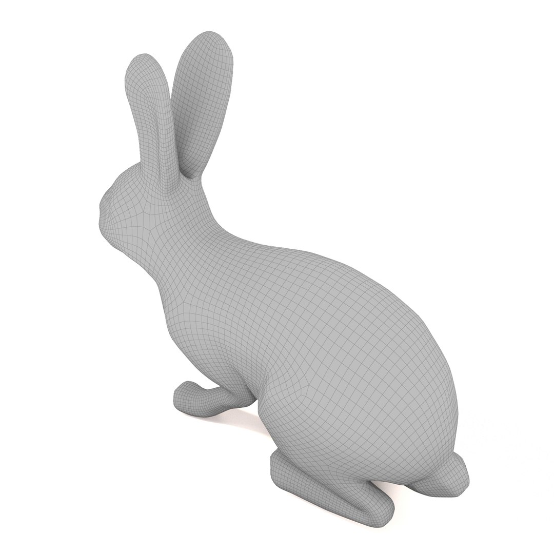 Fabric Rabbit 3D model - TurboSquid 1903790