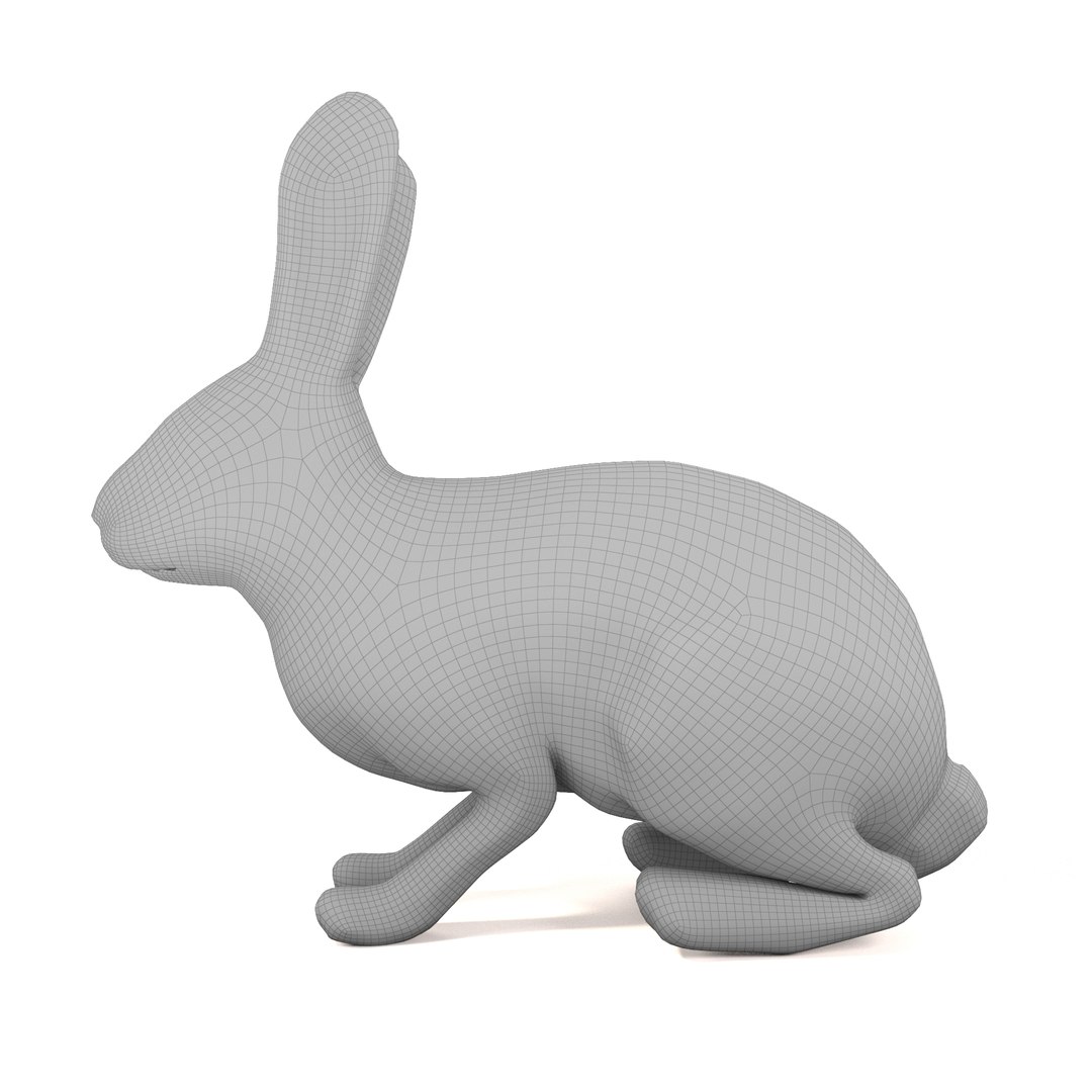 Fabric Rabbit 3D model - TurboSquid 1903790