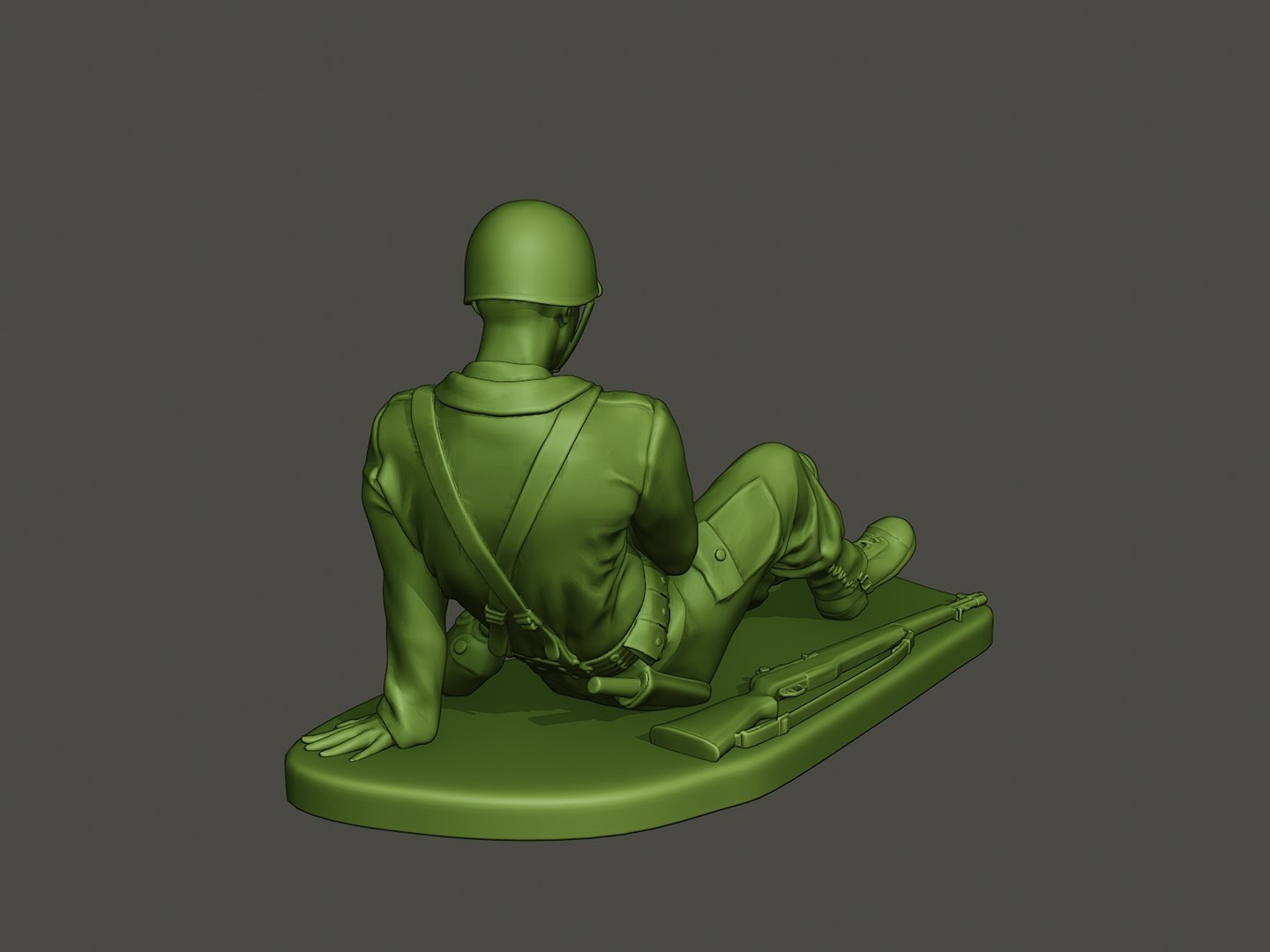 American Soldier Ww2 Wounded 3D Model - TurboSquid 1586909