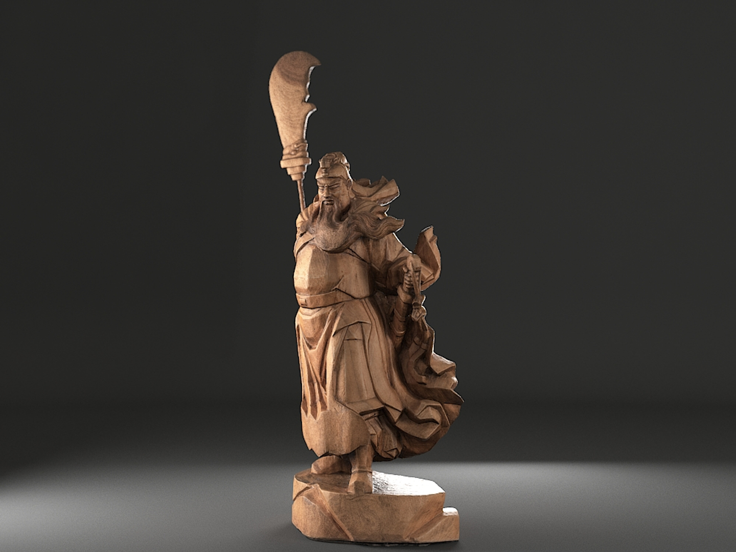3D Chinese Guan Yus Model - TurboSquid 1257113