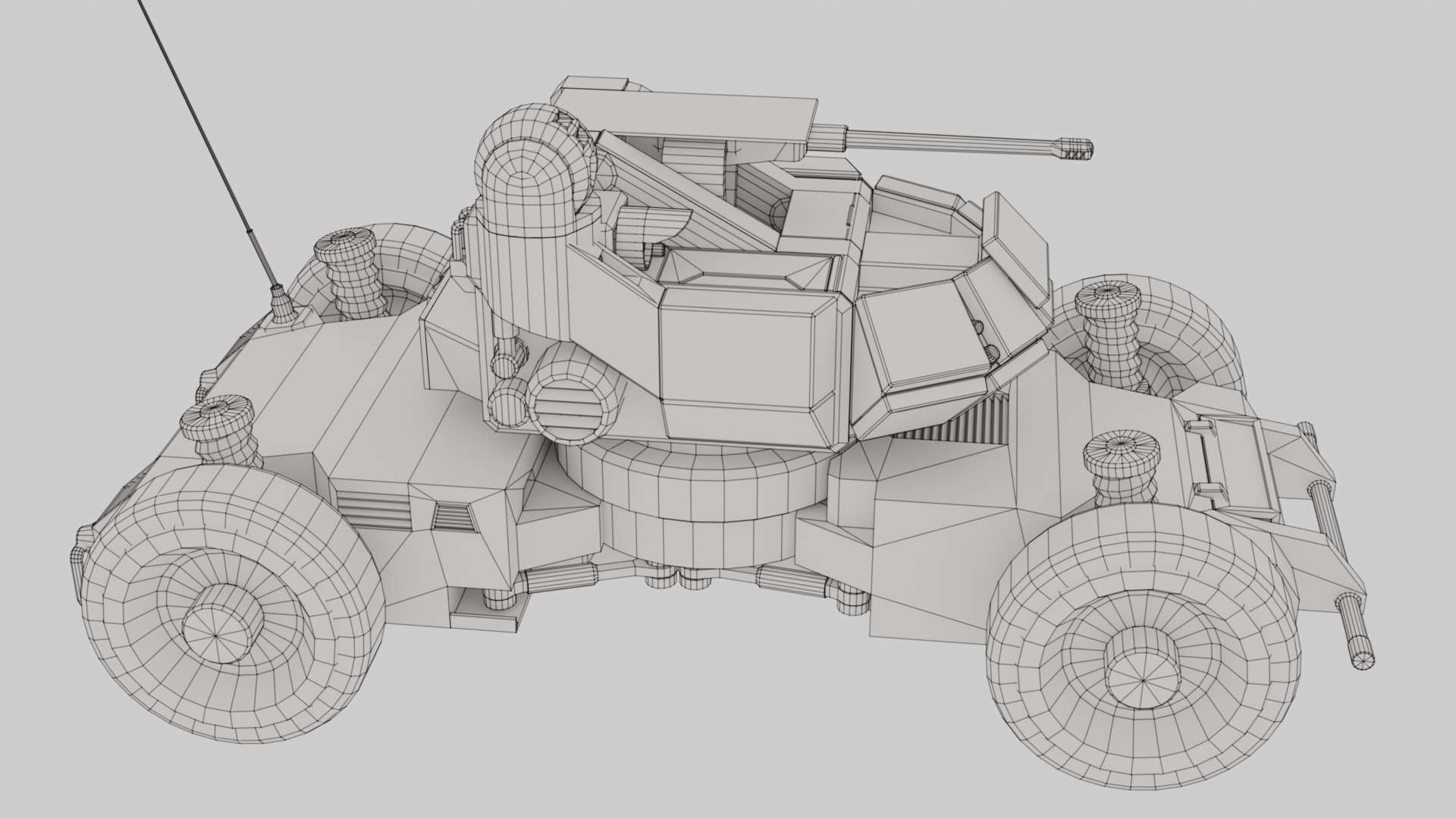 Heavy Armed Recon Buggy 3D Model 3D Model - TurboSquid 2307732