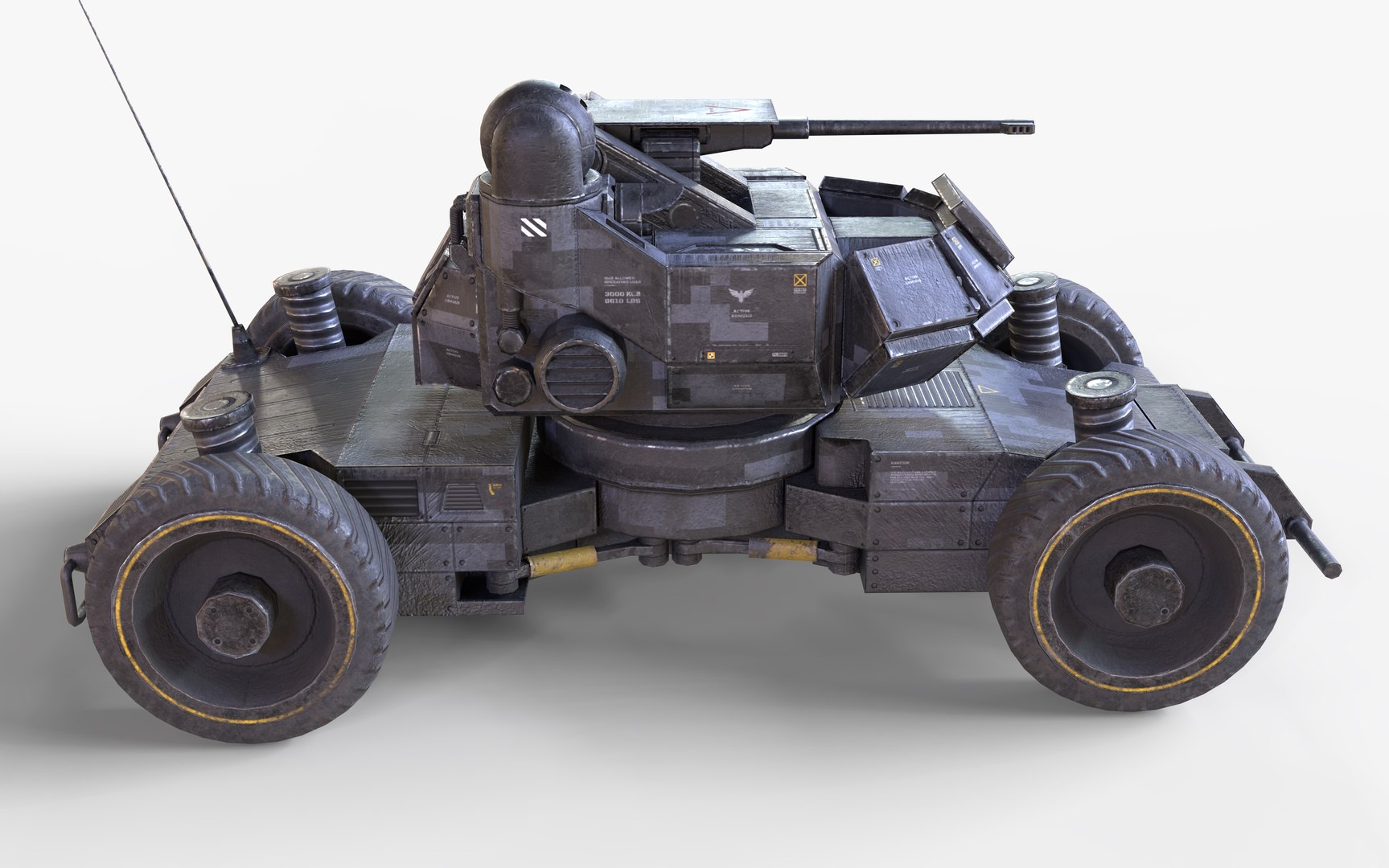 Heavy Armed Recon Buggy 3D Model 3D Model - TurboSquid 2307732