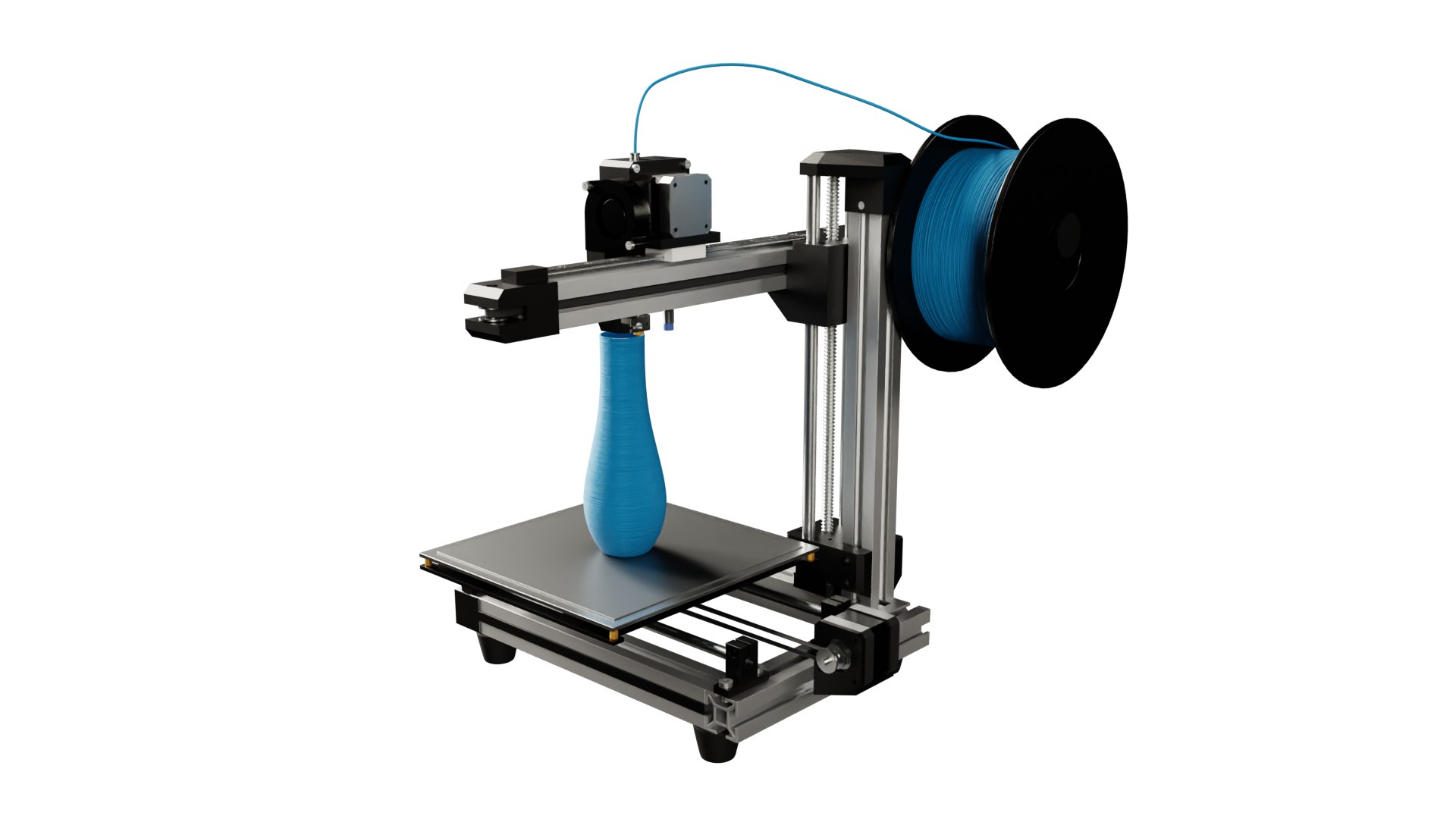 3D Model Custom Printer - TurboSquid 1629267